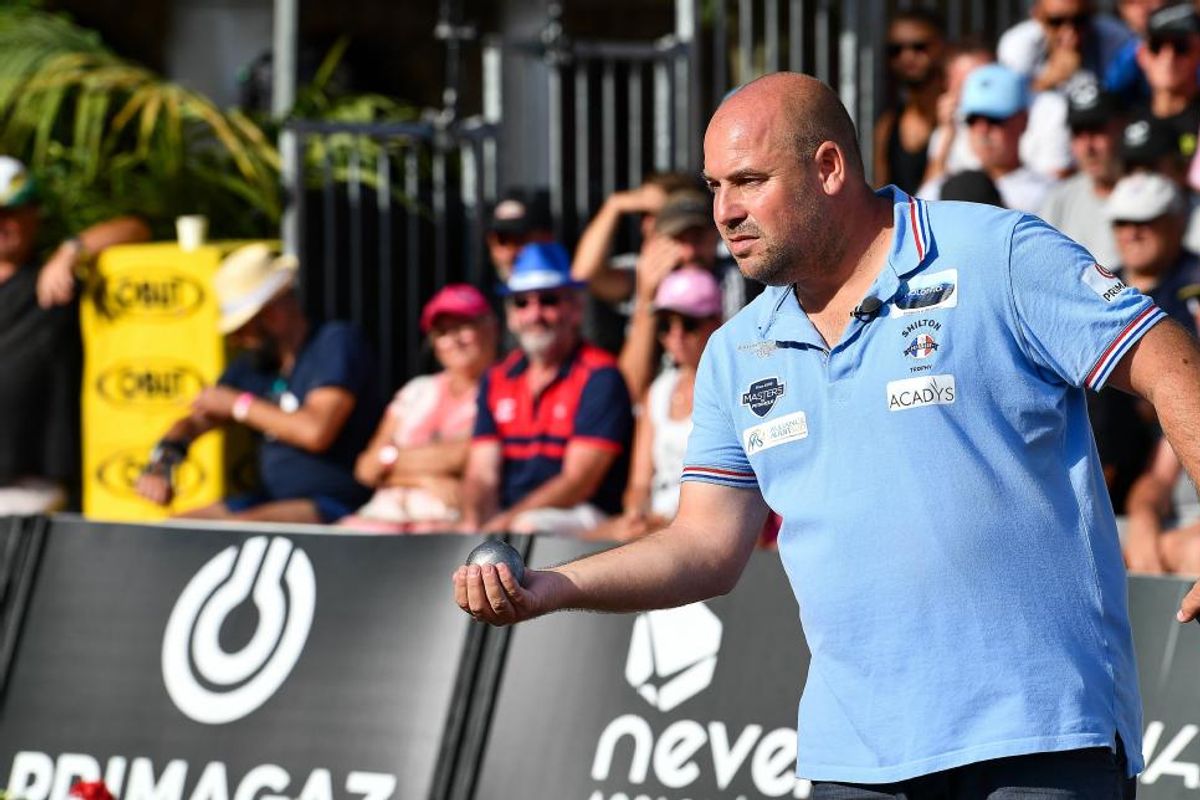 Pas de sixième victoire dans le plus grand concours de pétanque du monde : Stéphane Robineau s ...