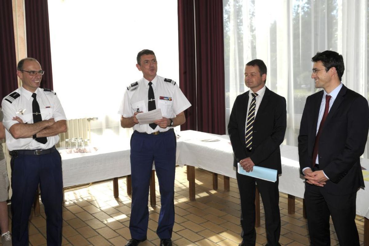 Le commandant Christophe Baron quitte la compagnie - La Montagne