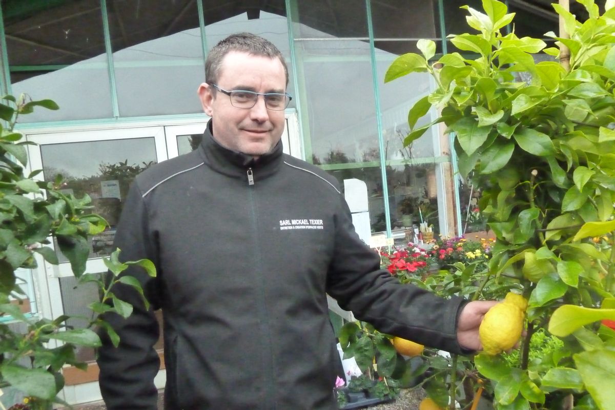 Mickaël Texier est le nouveau propriétaire de la pépinière de La ...
