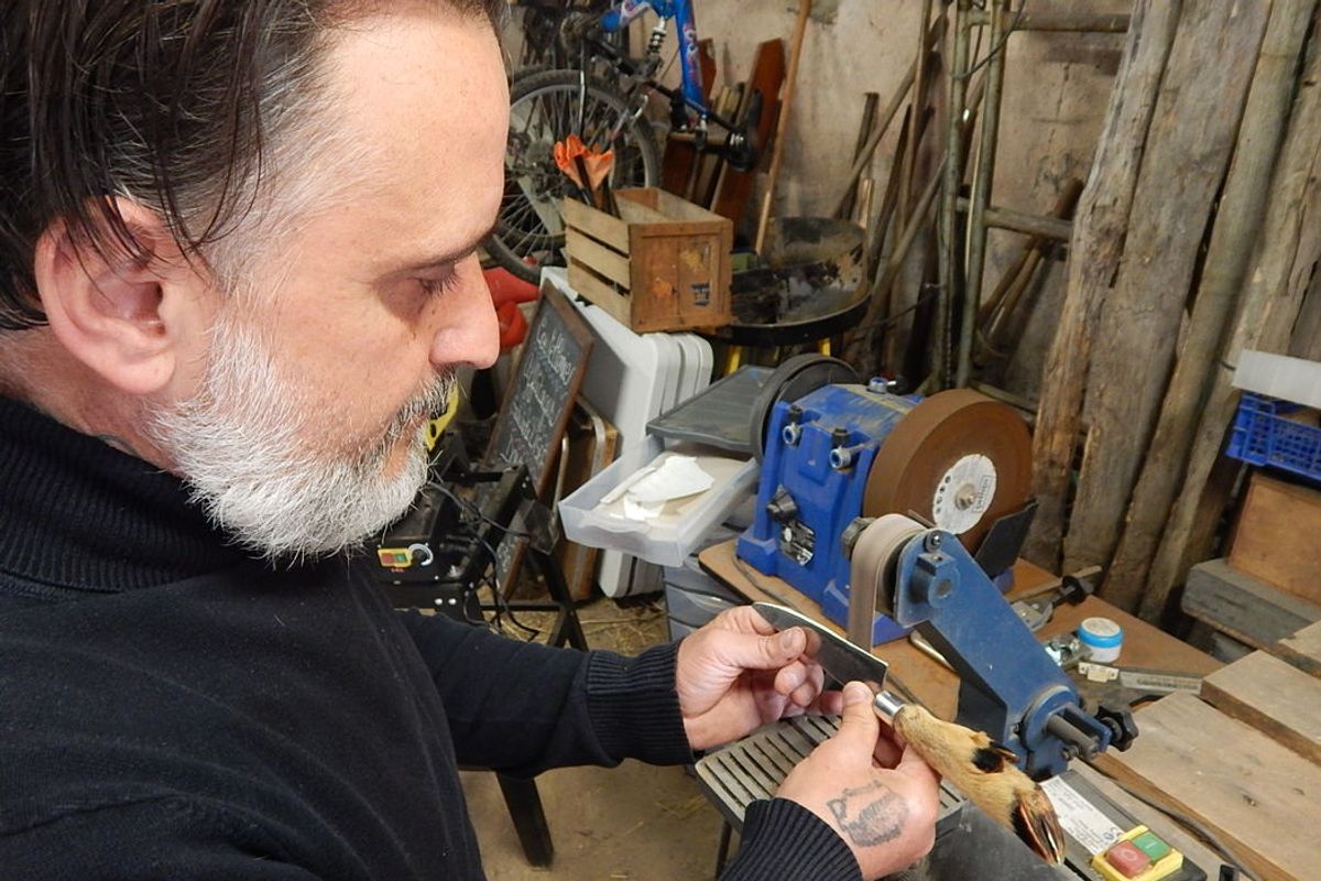 Le couteau, une affaire bien forgée pour David Lemoine à Domérat - La ...