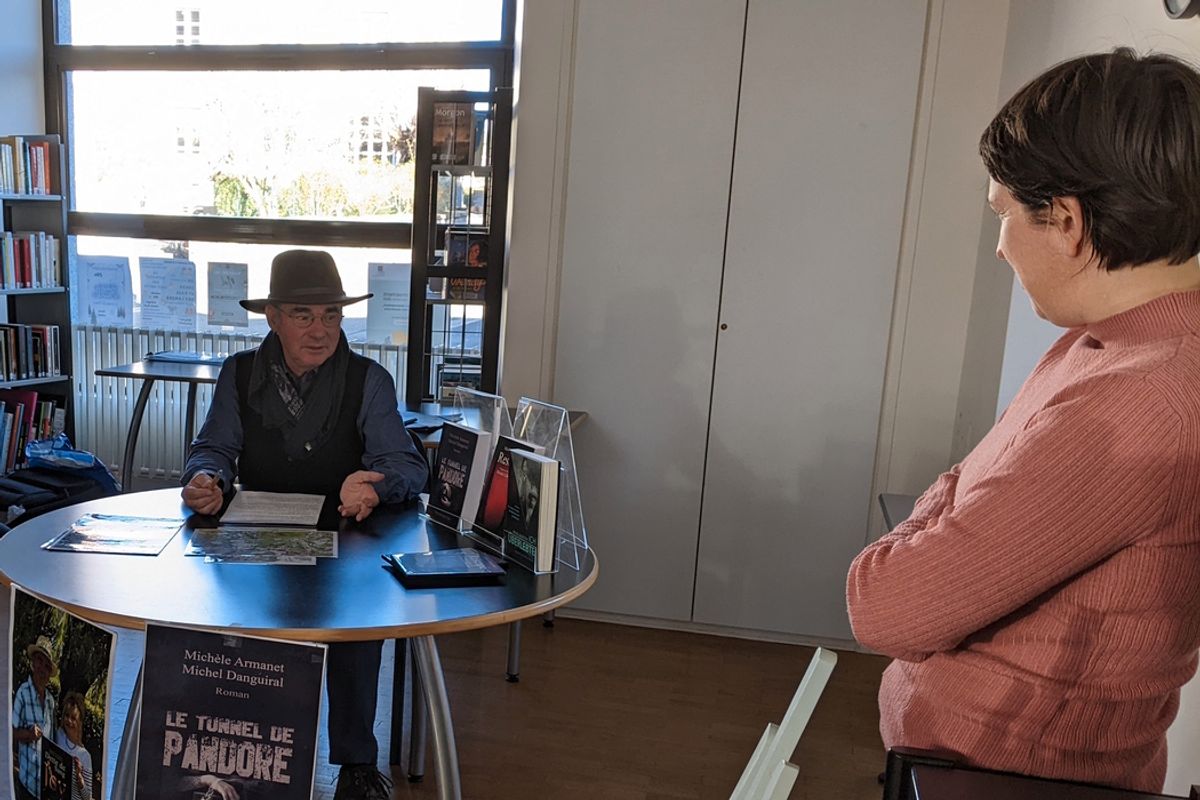 SAINT PAUL DES LANDES. Michel Danguiral face aux lecteurs - La Montagne