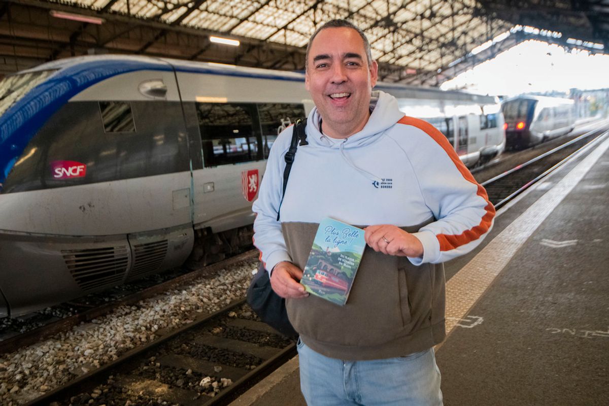 BB27000, le cheminot aux 100.000 abonnés sur X a fait un livre de ses ...