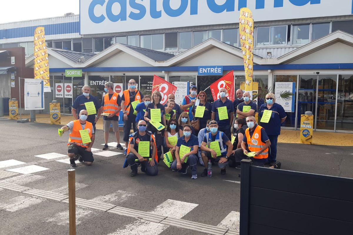 Les salariés de Castorama d'Aubière (Puy-de-Dôme) restent mobilisés ...