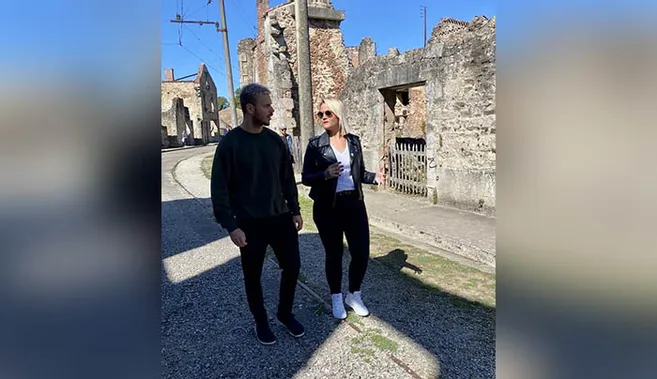 La visite discrète du chanteur M Pokora à Oradour-sur-Glane ce dimanche ...
