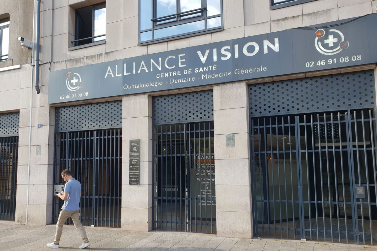 Le centre de santé Alliance Vision a définitivement fermé ses portes à ...