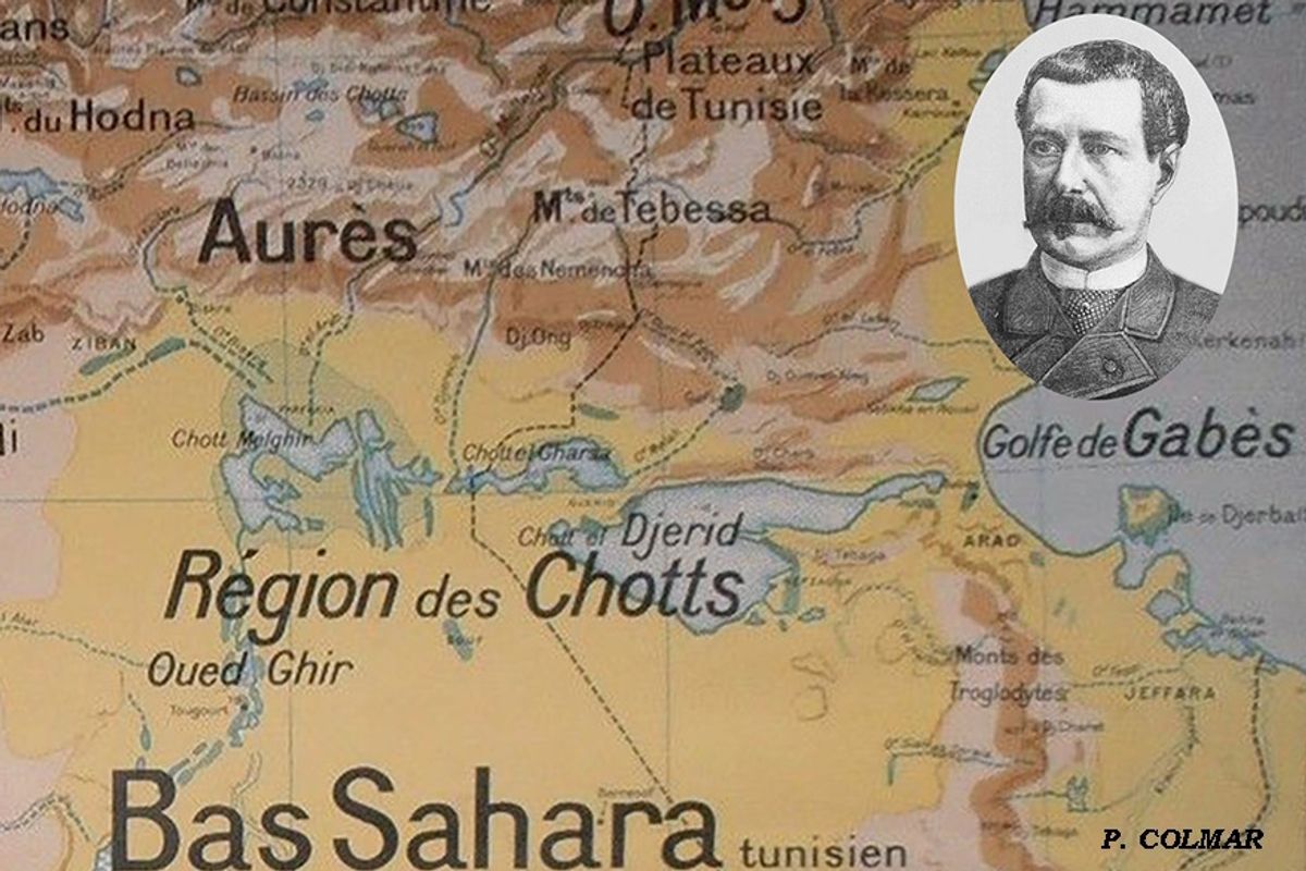 Quel était ce projet fou de mer intérieure en plein désert rêvé par le ...