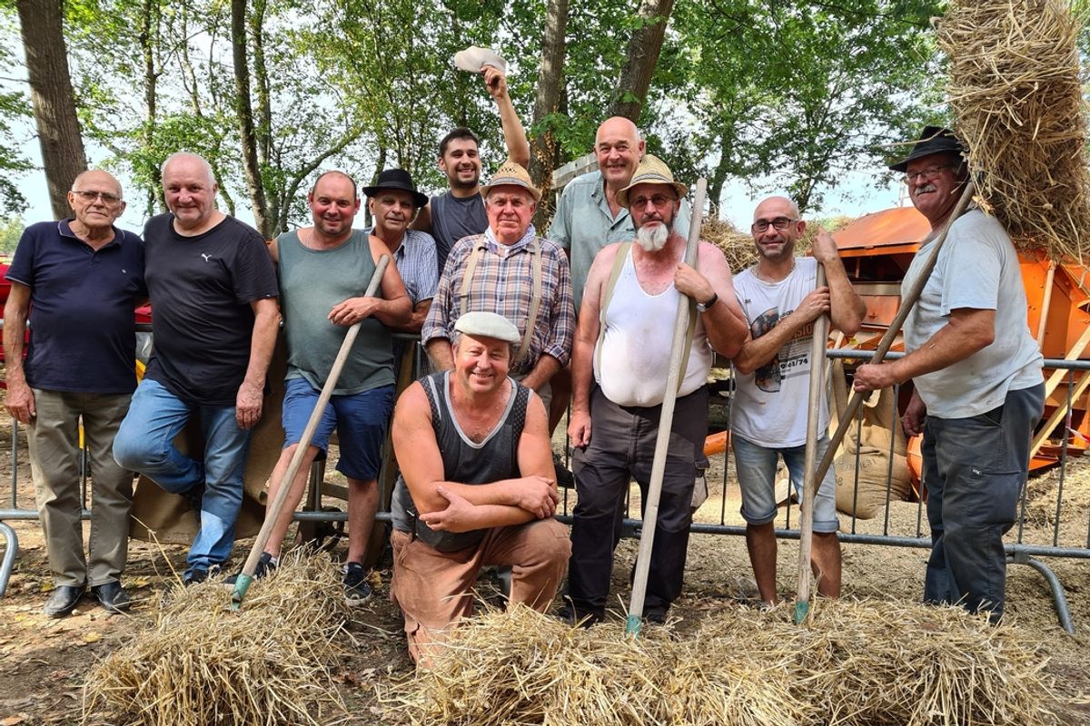 SALIGNY SUR ROUDON. La moisson d’hier à aujourd’hui - La Montagne