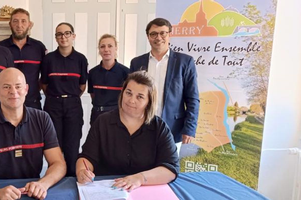 Aux Petits Soins de ses pompiers aussi à Herry - Le Berry Républicain