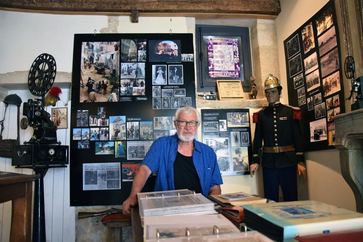 NOYERS. Denis Vincent-Rosi, dit Gaston, vient d’ouvrir un petit musée ...