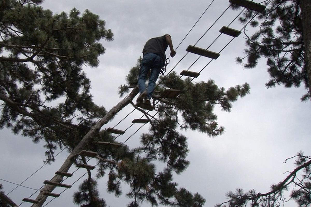 Le plein d'émotions et de sensations au parc Charade aventure de Royat ...