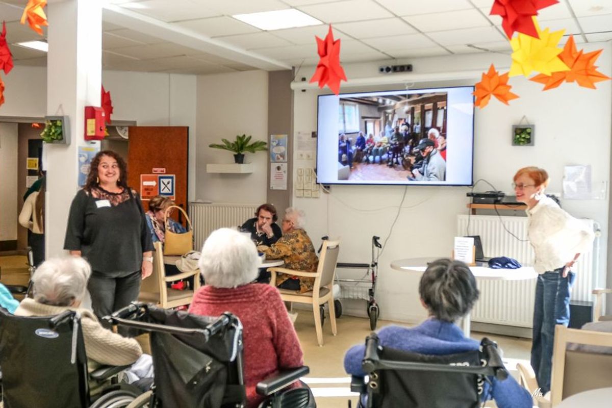 Les résidents de l’Ehpad revivent leur visite du musée-jardin Bourdelle - L'Yonne Républicaine