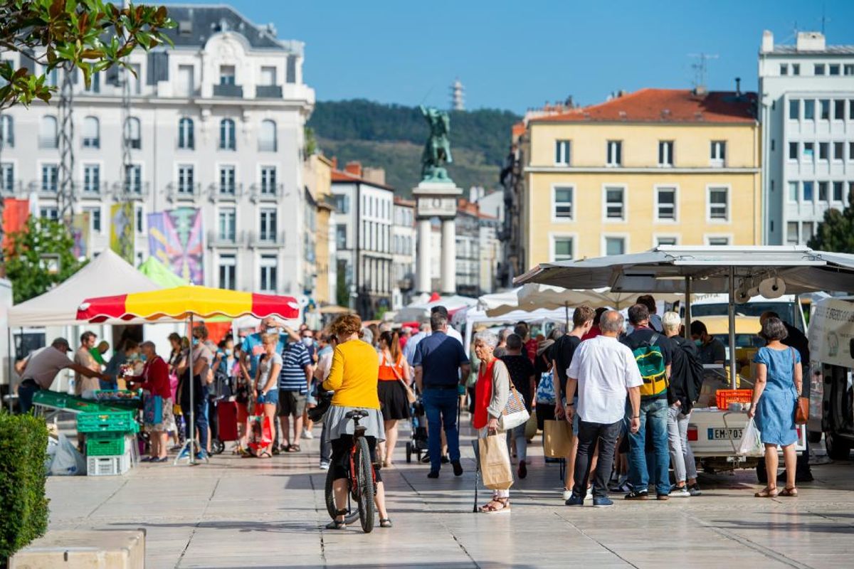 "Jaude fait son marché" à Clermont-Ferrand est déplacé tout près de son ...