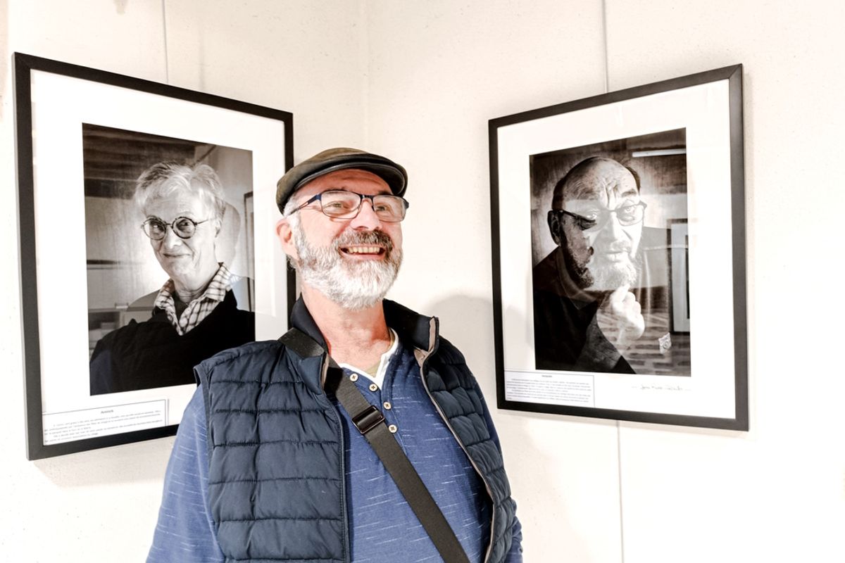 Dix-sept anciens de Léré se dévoilent dans l'exposition "Figures d'cheu ...