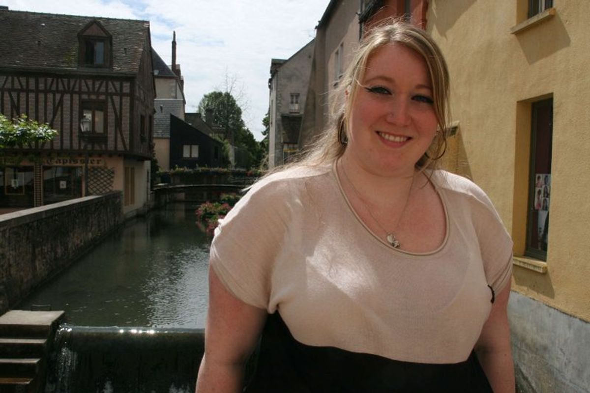Candice Lambert, candidate à Miss Ronde - La République du Centre