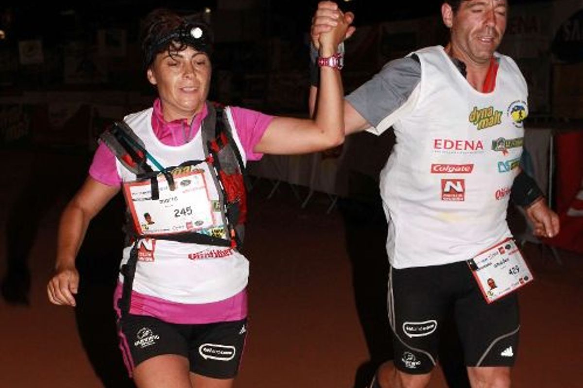 Maria et Amadéo Ferreira sur la Diagonale des fous - La Montagne