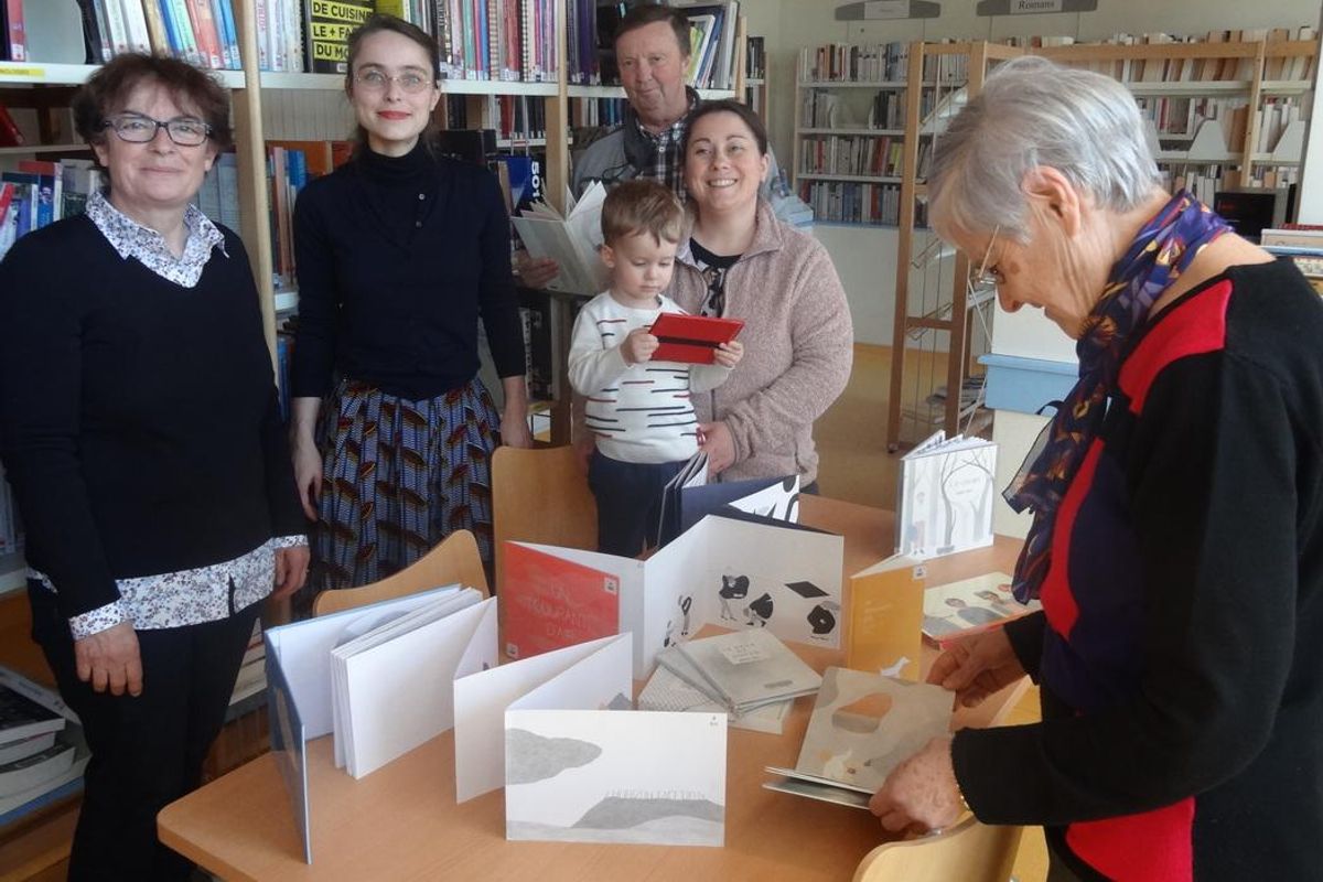 Juliette Binet entame son immersion auprès des lecteurs - La Montagne