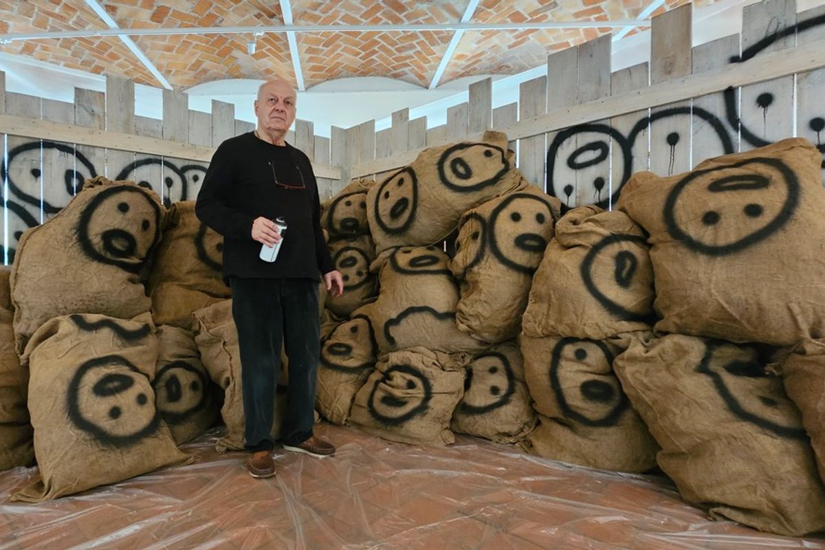 À 83 ans, Zloty, pionnier du street art expose à Saint-Arnoult-en ...