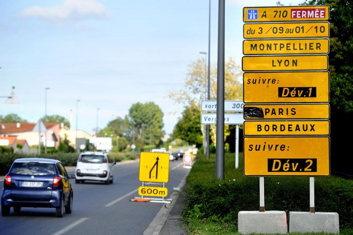 Les automobilistes vont galérer sur l’A71 - La Montagne