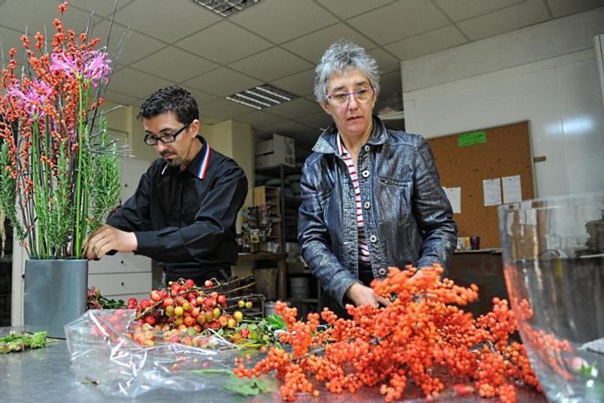 Frédéric Dupré, qui a repris la boutique Fleurs campagne, est Meilleur ...