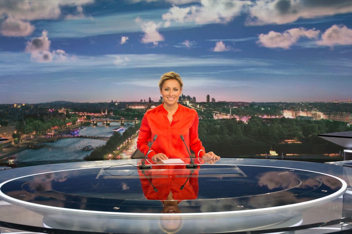 Anne-Sophie Lapix quitte la présentation du 20 heures de France 2 - Le Journal du Centre