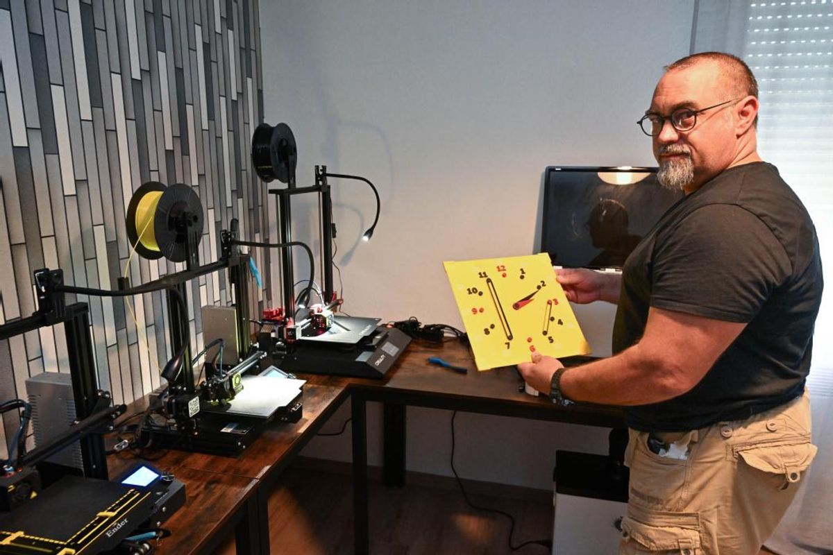 À Aixe-sur-Vienne, il crée des objets en 3D pour les déficients visuels ...