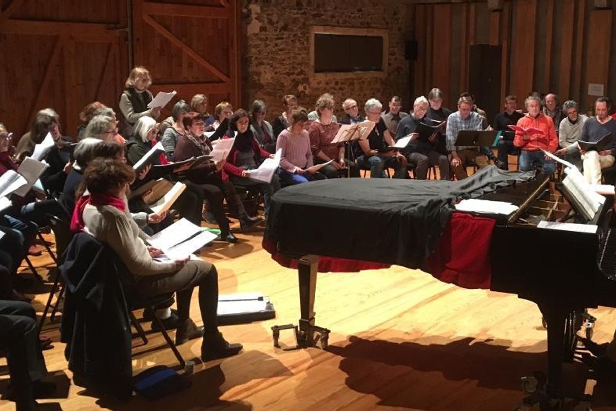 L’ensemble vocal amateur va investir l’auditorium de la Ferme pour un ...