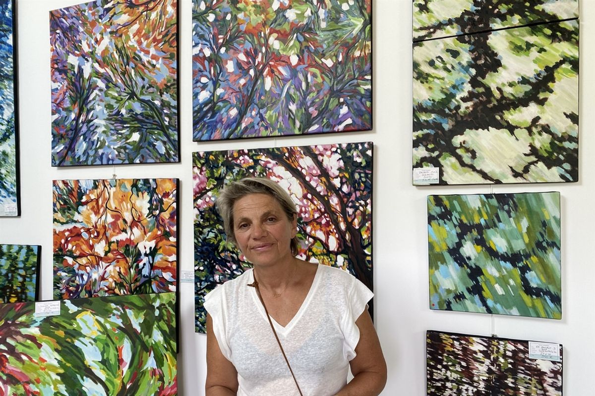 Muriel Chazalon sublime le végétal - L’Écho Républicain