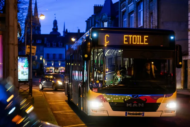 Le réseau de bus de la ville de Moulins à nouveau très fortement ...