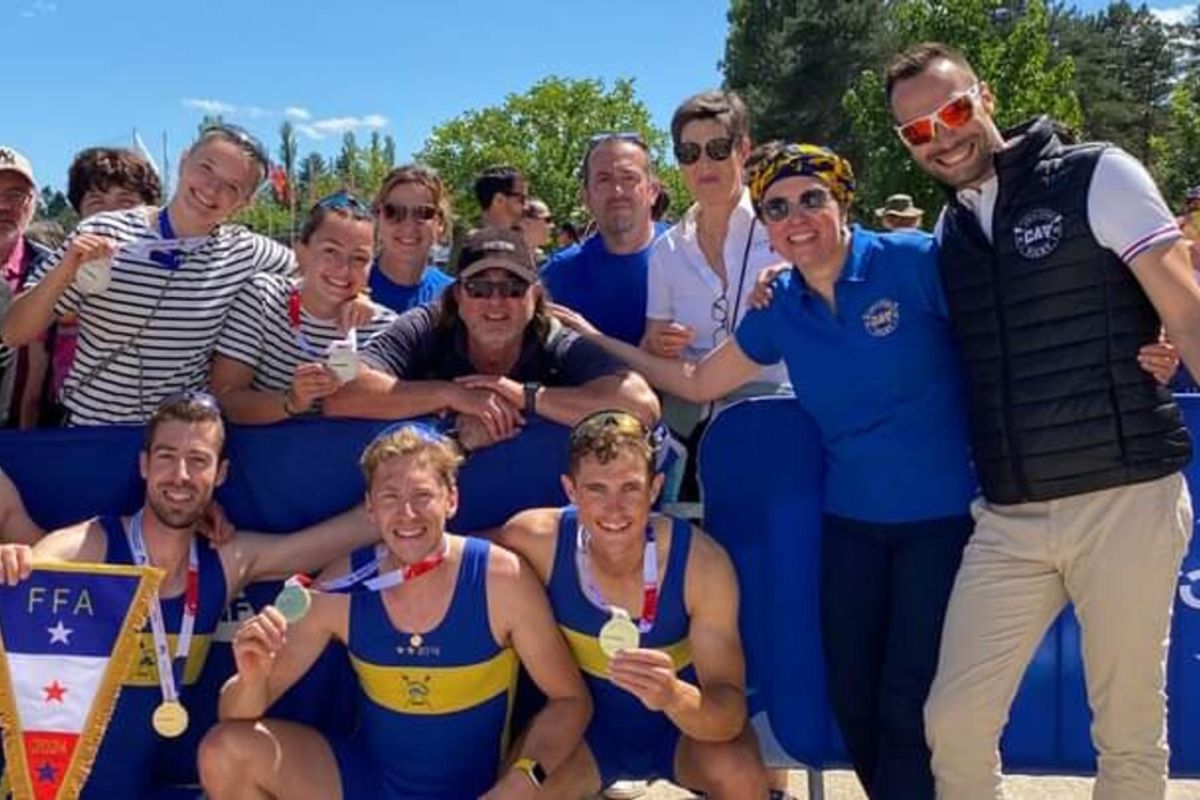 Le Club d'Aviron de Vichy a remporté son cinquième titre de champion de ...