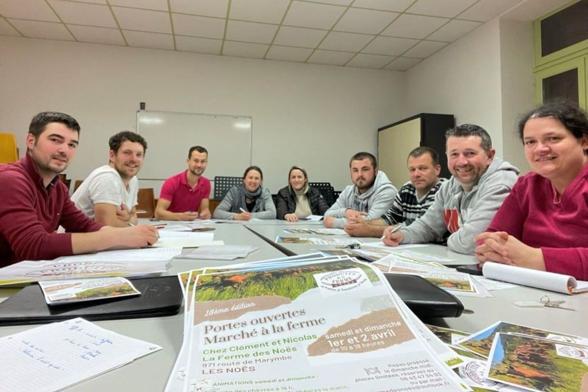 NOES. Les producteurs fermiers chez Clément et Nicolas Roz - Le Pays Roannais