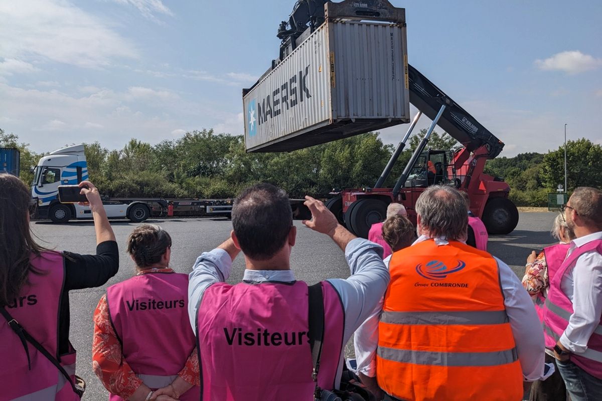 La plateforme rail-route Combronde va s'agrandir et entend "renforcer ...