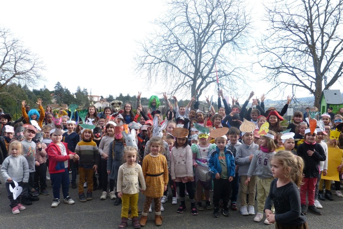 BOEN SUR LIGNON. Les petits de Jules-Ferry ont célébré carnaval - Le ...