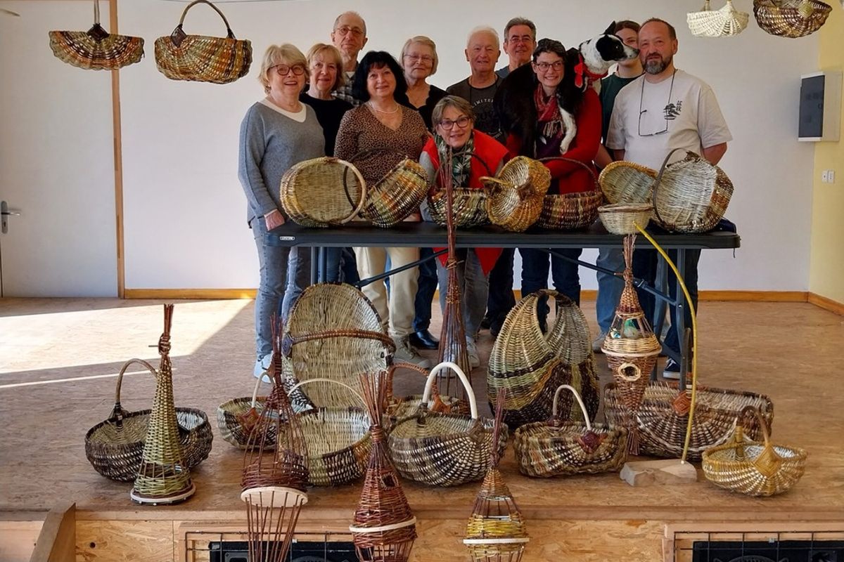 PLANCHEZ. L’atelier vannerie a permis le partage - Le Journal du Centre