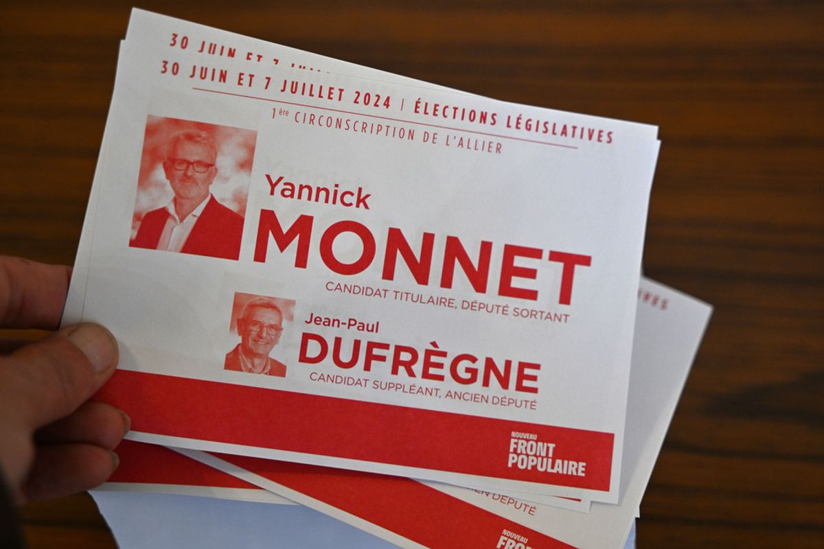 A Yzeure, Yannick Monnet (NFP) arrive en tête devant Anne-Marie Thès ...