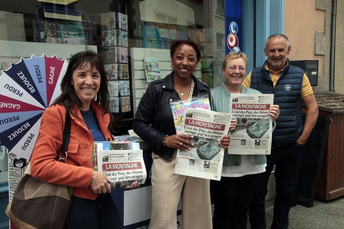 GIAT. Des lecteurs fidèles, rue de la Fontaine - La Montagne