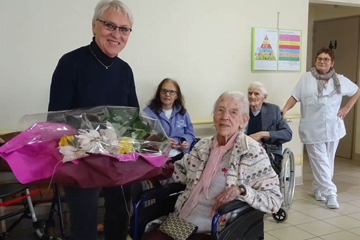 Mathilde Carré, doyenne de la ville - L’Écho Républicain