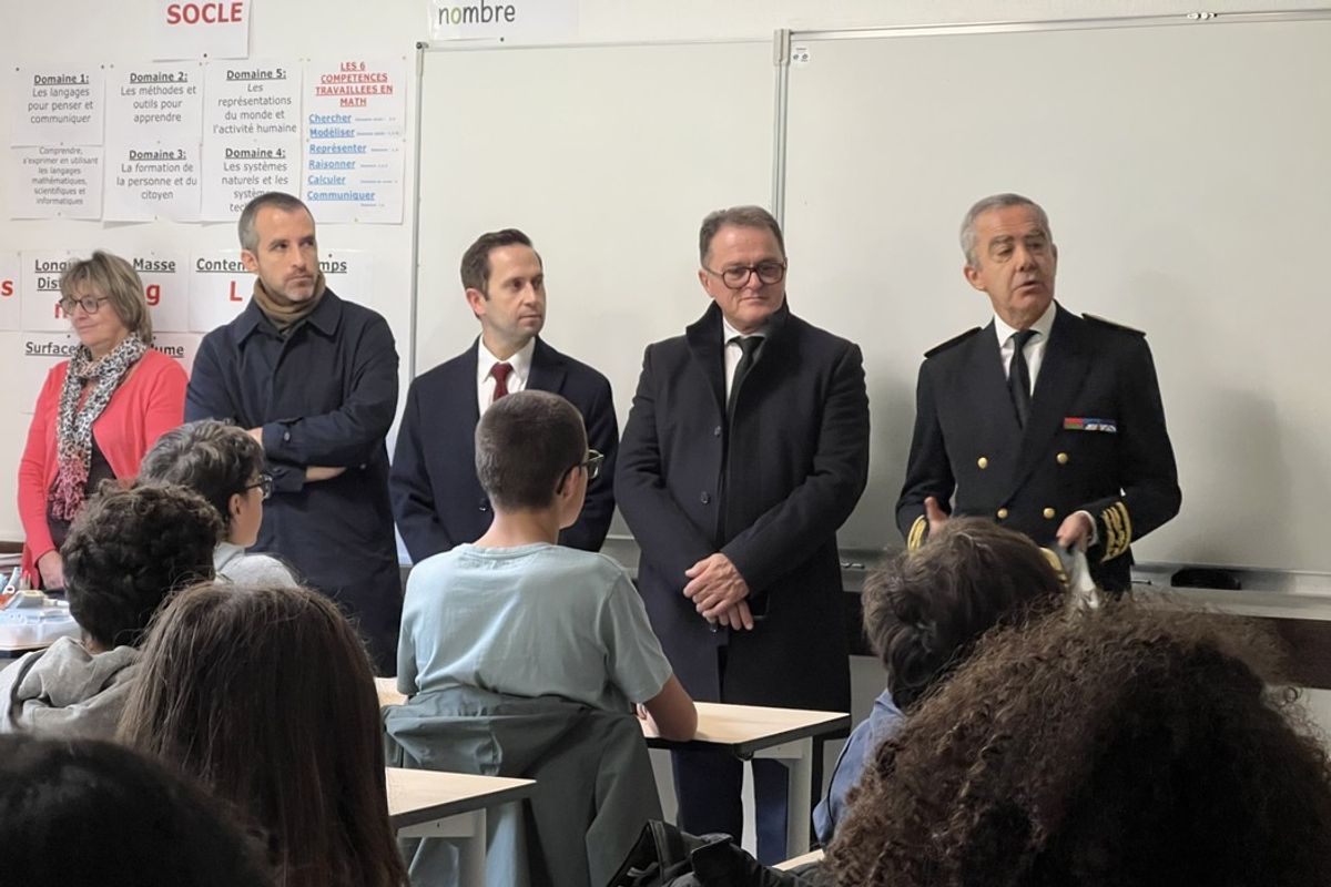 Une matinée d'hommage au collège Jean Monnet à Luisant - L’Écho Républicain
