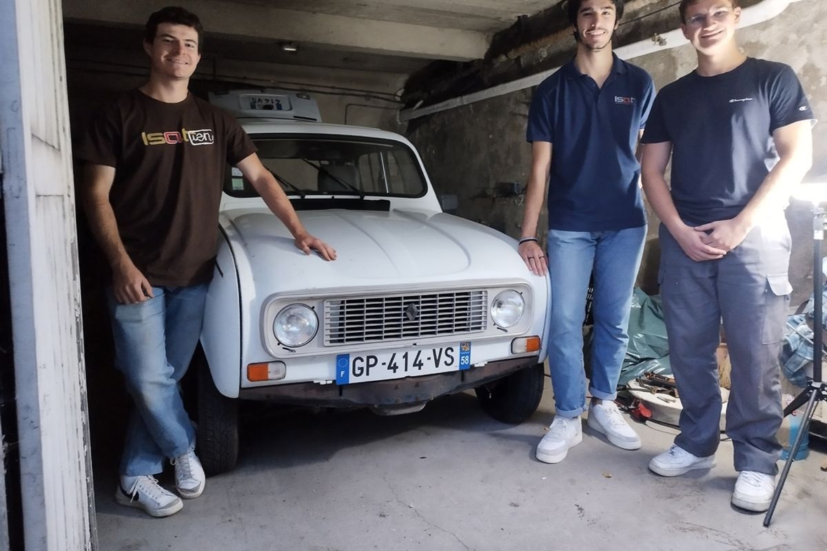 NEVERS. Trois étudiants de l'ISAT de Nevers en route pour le 4L Trophy ...
