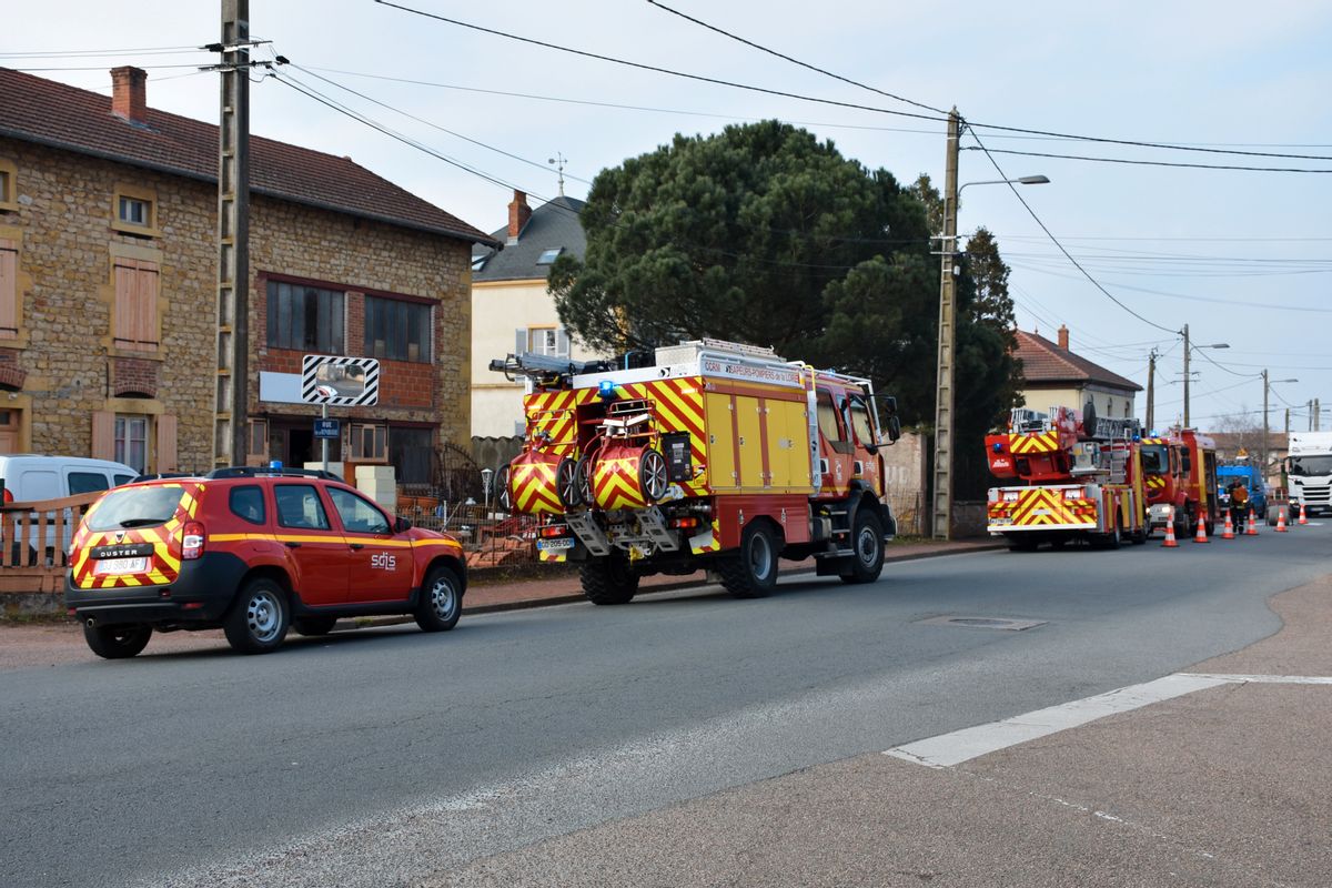 Un incendie se déclare dans une propriété de Pouilly-sous-Charlieu - Le Pays Roannais