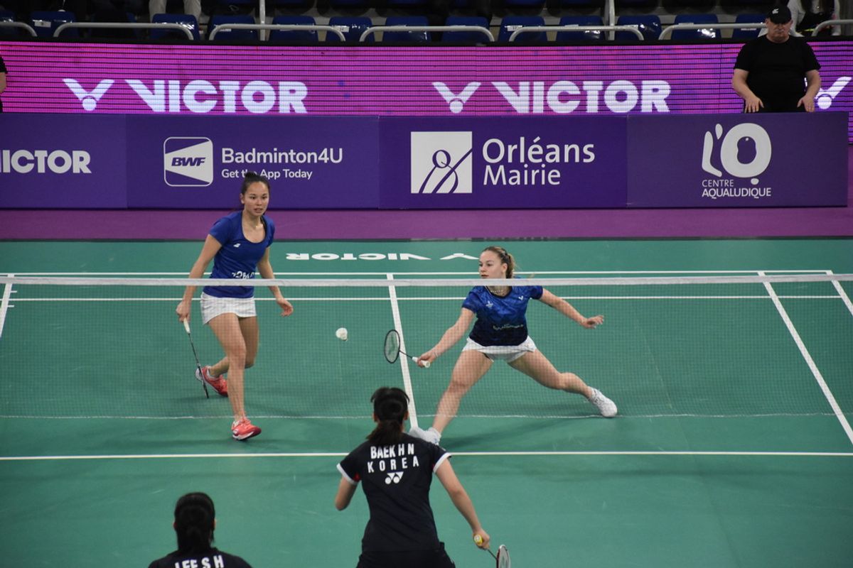 "C’est notre premier tournoi ensemble" : les Françaises Anne Tran et ...