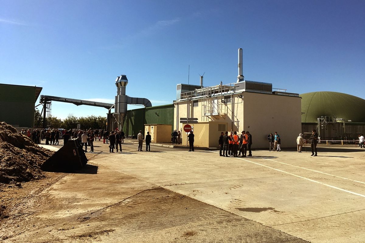 Methelec, la plus grande unité de méthanisation d'Auvergne inaugurée à ...
