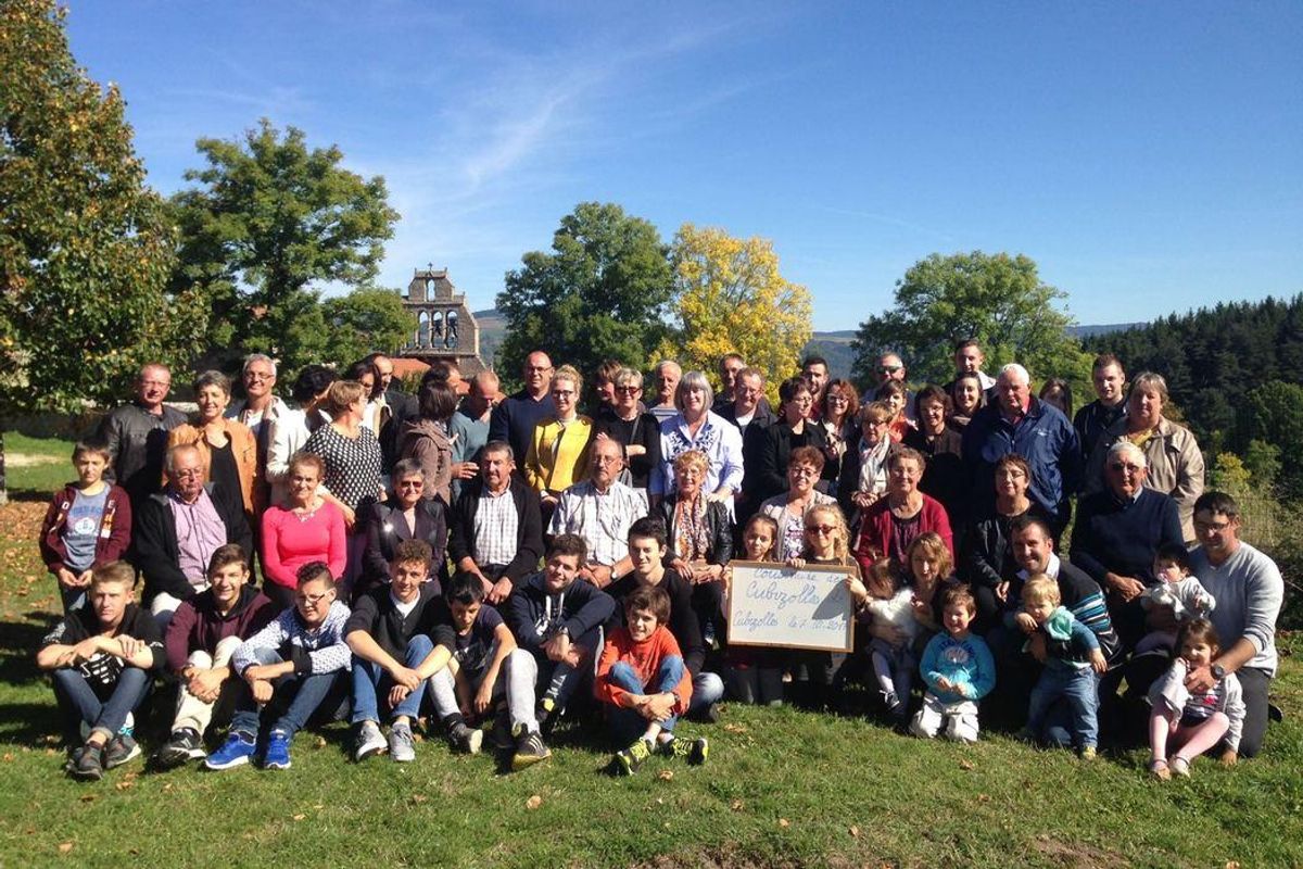 CUBELLES. Cousinade de la famille Cubizolles - La Montagne