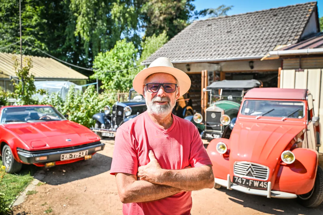 Dans le garage de Joël Besson, des Mathis quasi-centenaires ont ...