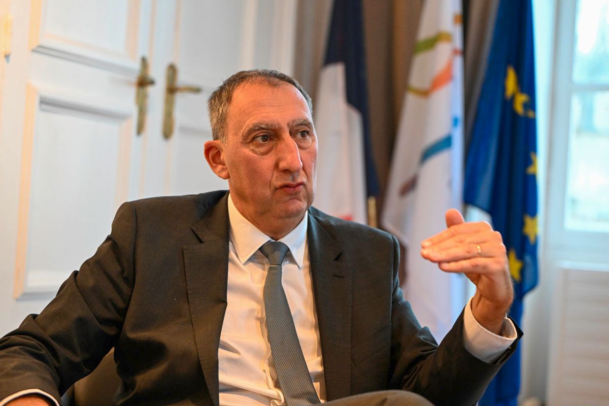 Grégory Dorte, nouveau président du conseil départemental de l'Yonne ...