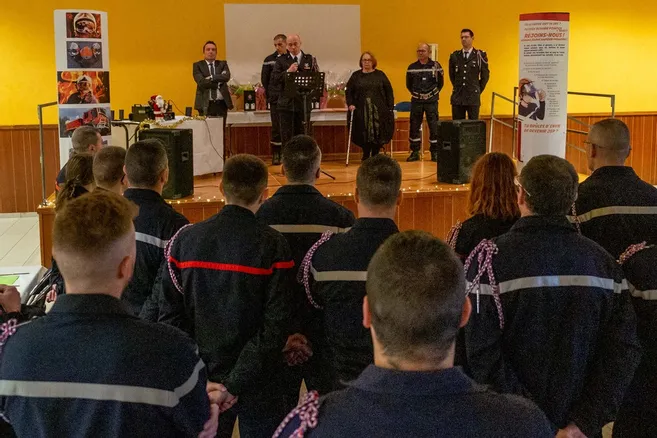 Premières Sainte-Barbe commune et plus de 450 interventions pour les pompiers de La Monnerie et ...