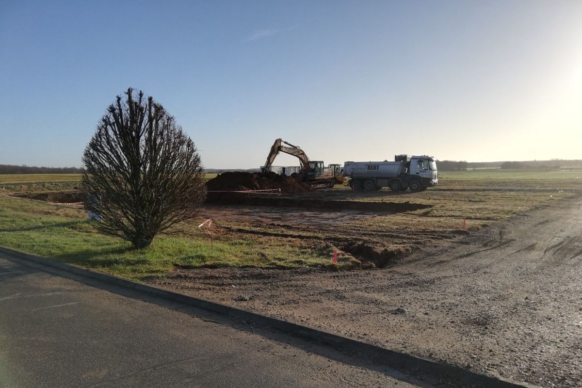 CHATILLON COLIGNY. Chantier de la caserne de gendarmerie - La ...