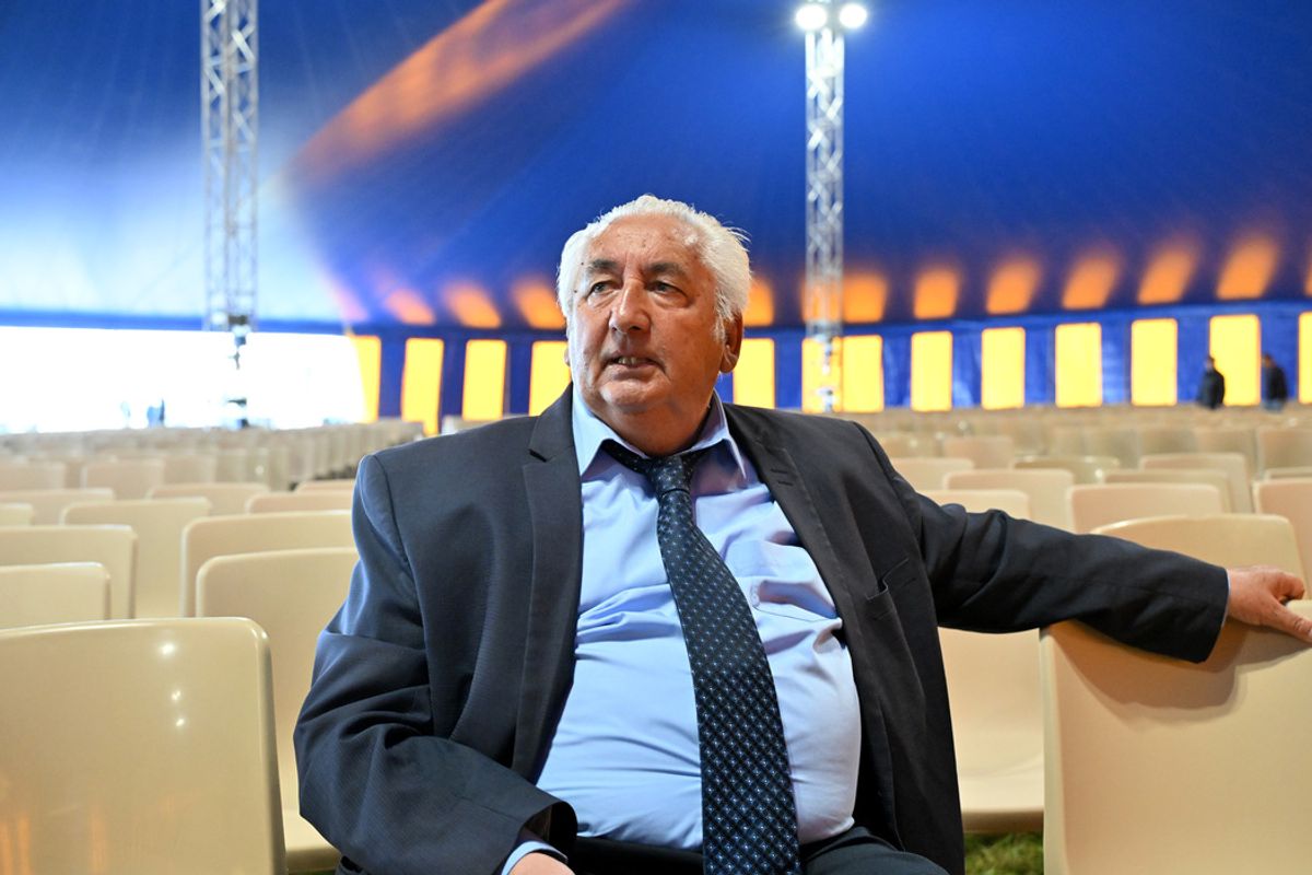 Joseph Charpentier, pasteur et organisateur du rassemblement ...