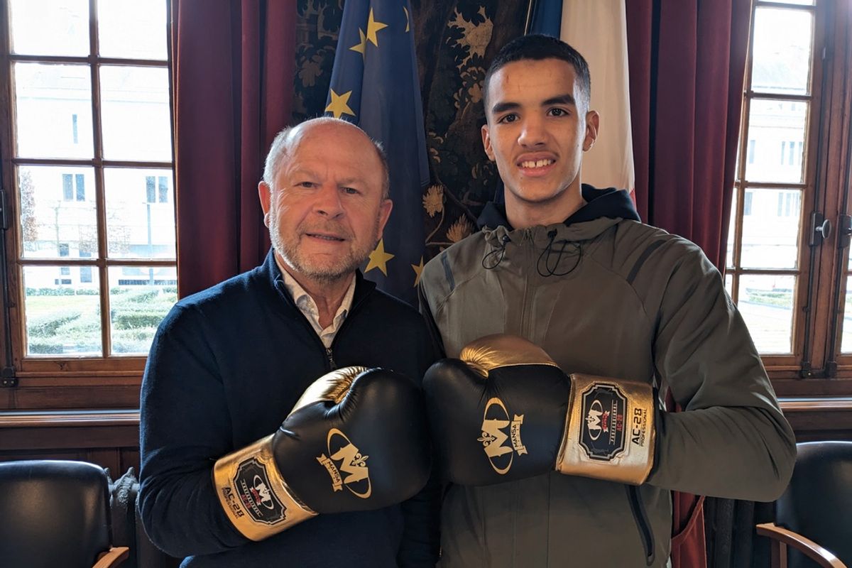 Mohamed El Baroudi, futur crack du ring, se plaît à Chartres - L’Écho ...