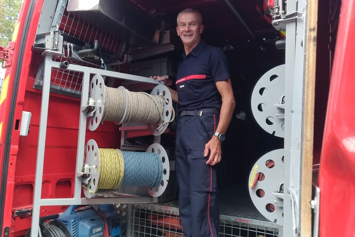 L’adjudant-chef Philippe Jarry quitte la famille des sapeurs-pompiers ...