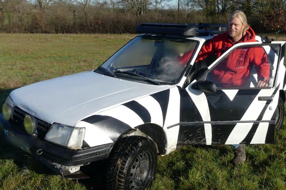 Jonathan Le Goas en 205 pour un raid solidaire et sportif - La Montagne